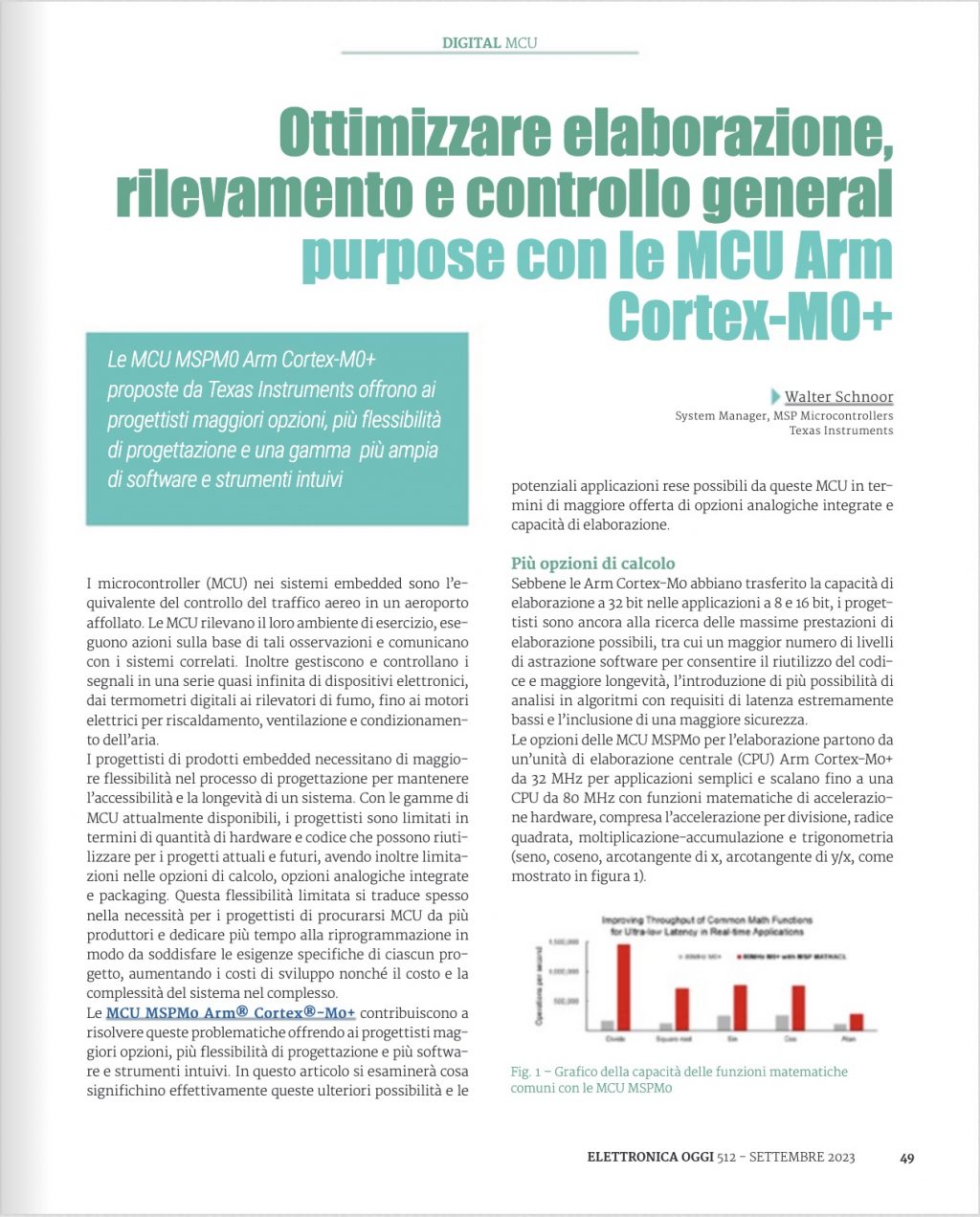 Ottimizzare elaborazione, rilevamento e controllo general purpose con ...